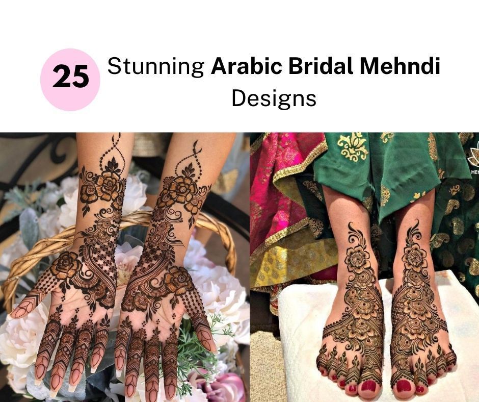 Arabic Wedding Henna Designs