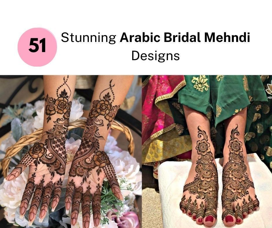 51 Simple And Easy Arabic Bridal Mehndi Designs | Fabbon