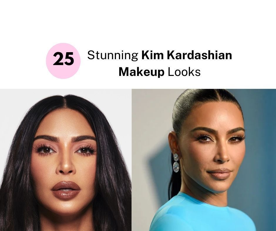 25 Stunning Kim Kardashian Makeup Looks | Fabbon