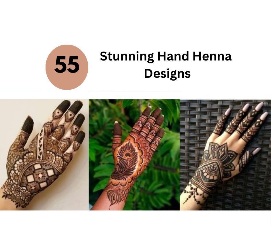 55 Stunning Easy Henna Hand Designs - 2023 (With Photos) | Fabbon