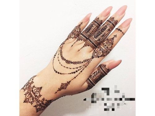 51 Stunning Jewellery Mehndi Designs - 2022 | Fabbon