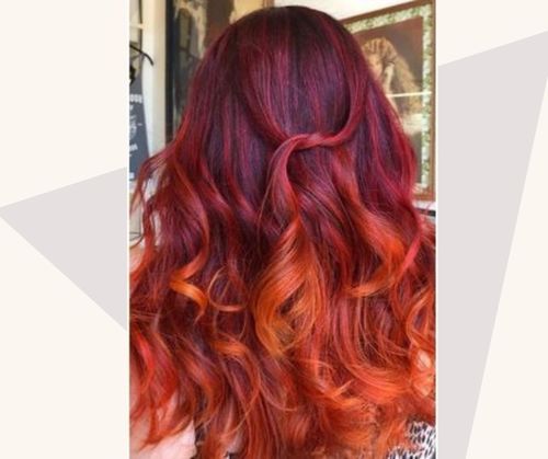 61 Stunning Red Balayage Hair Colors - 2022 (Updated) | Fabbon