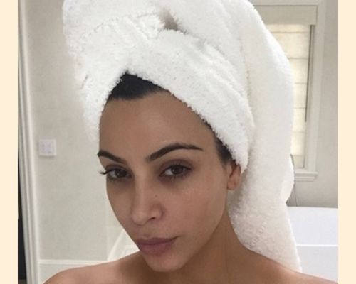25 Stunning Kim Kardashian No Makeup Photos - 2022 | Fabbon