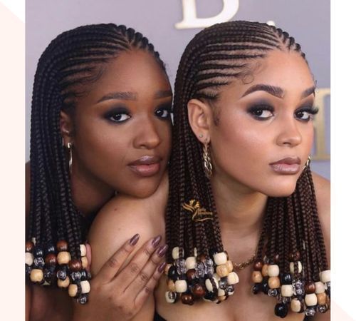 25 Cornrow Hairstyles With Natural Hair (With Photos) | Fabbon