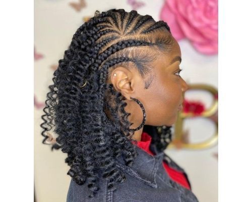 25 Stunning Small Cornrows Hairstyles - 2022 (With Images) | Fabbon