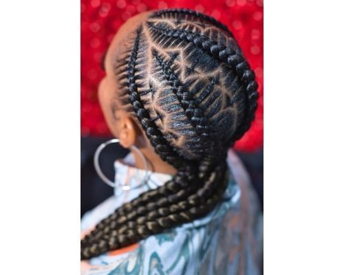 25 Stunning Small Cornrows Hairstyles - 2022 (With Images) | Fabbon