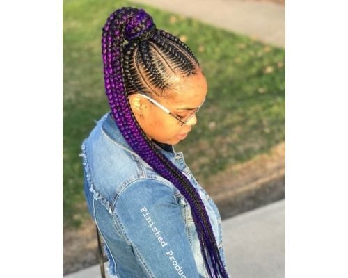 25 Stunning Cornrow Braids Ponytail - 2023 (With Images) | Fabbon