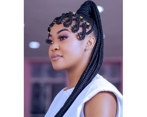 25 Stunning Cornrow Braids Ponytail - 2023 (With Images) | Fabbon