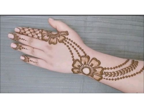 55 Stunning Chain Henna Designs - 2023 (With Images) | Fabbon