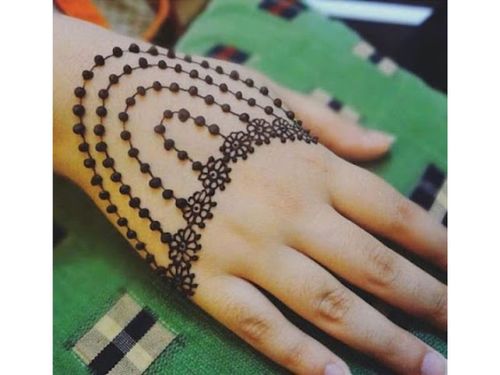 55 Stunning Chain Henna Designs - 2023 (With Images) | Fabbon