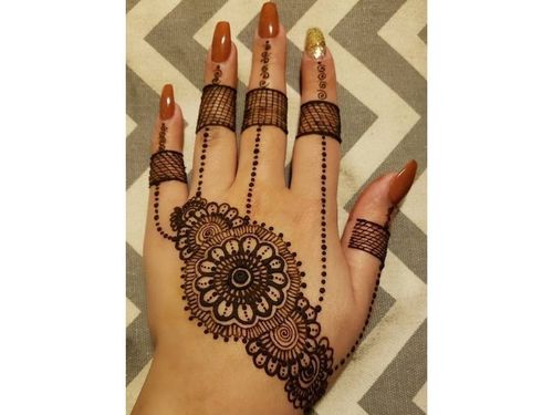 55 Stunning Chain Henna Designs - 2023 (With Images) | Fabbon