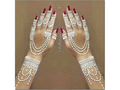 55 Stunning Chain Henna Designs - 2023 (With Images) | Fabbon