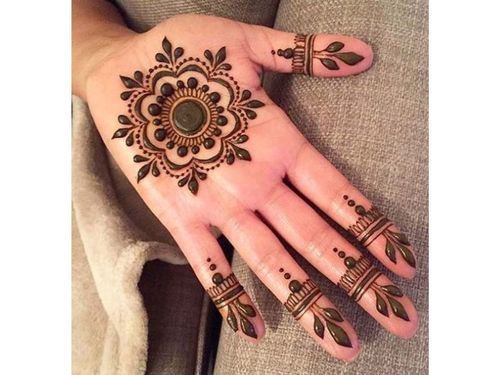 101 Stunning Easy Henna Designs With Images - 2023 | Fabbon