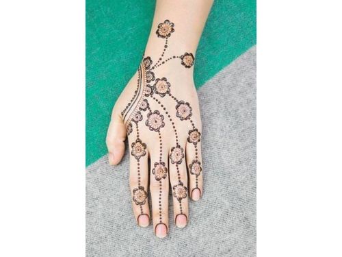 55 Stunning Chain Henna Designs - 2023 (With Images) | Fabbon