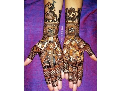 55 Stunning Creative Henna Designs - 2023 (With Images) | Fabbon