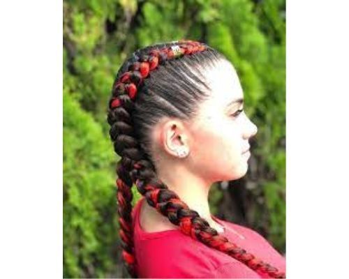 25 Stunning Two Cornrow Braid Hairstyles And Haircuts | Fabbon