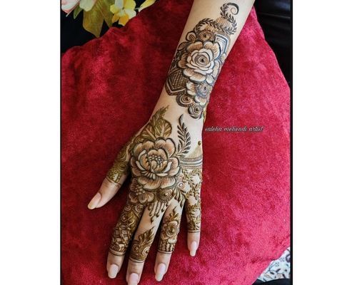 25 Best Khafif Mehndi Designs - 2023 | Fabbon