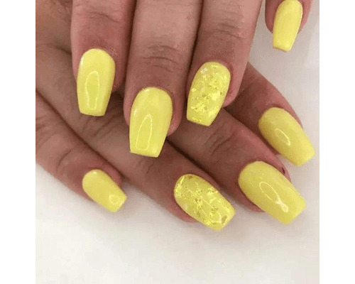 55 Stunning Yellow Nail Designs You Will Adore - 2023 | Fabbon