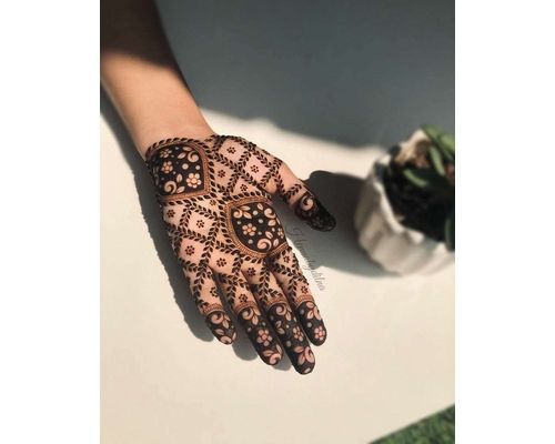 25 Best Indo Western Mehndi Designs | Fabbon