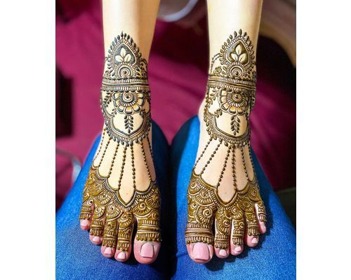 25 Best Indo Western Mehndi Designs | Fabbon
