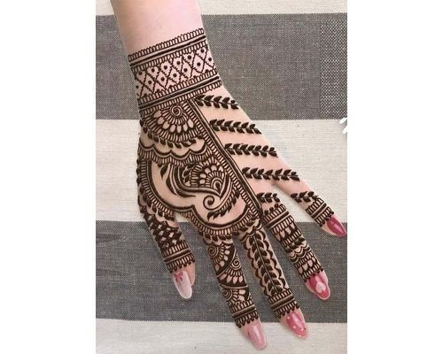 25 Best Indo Western Mehndi Designs | Fabbon