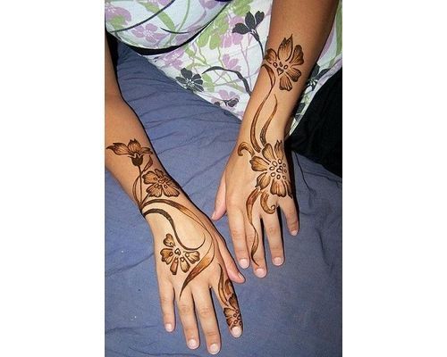 25 Best Indo Western Mehndi Designs | Fabbon