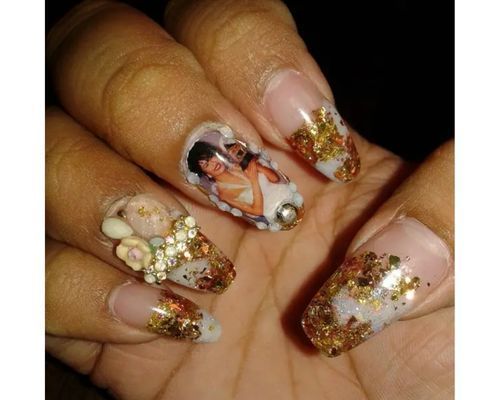 21 Portrait Nail Art Design Ideas Trending In 2023 | Fabbon