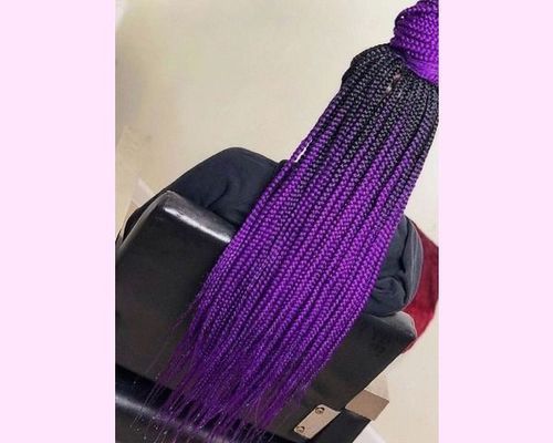 25 Stunning Purple Black Hairstyles And Haircuts (With Photos) | Fabbon