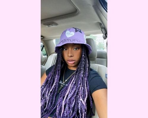 25 Stunning Purple Black Hairstyles And Haircuts (With Photos) | Fabbon