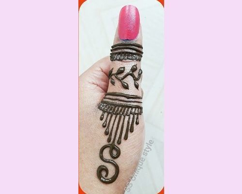 Stylish S Letter Mehndi Designs You Will Love - 2023 (With Images) | Fabbon