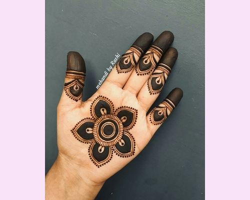 25 Simple Henna Hand Designs For Beginners - 2023 | Fabbon