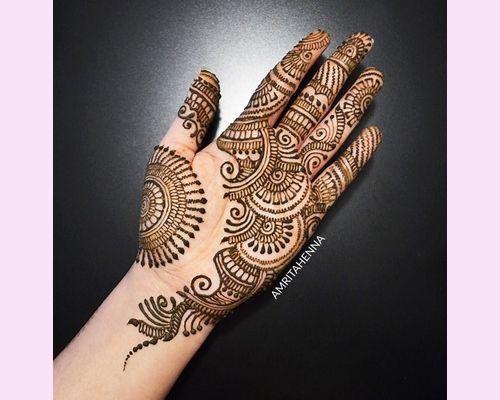 25 Simple Henna Hand Designs For Beginners - 2023 | Fabbon