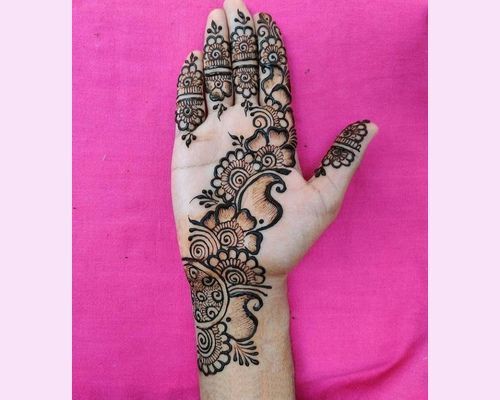 25 Simple Henna Hand Designs For Beginners - 2023 | Fabbon