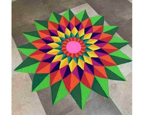 51 Stunning Indian Rangoli Patterns And Designs | Fabbon