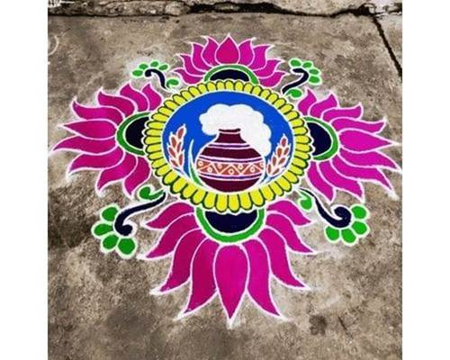 51 Best Pongal Kolam Rangoli Designs In India – 2023 | Fabbon