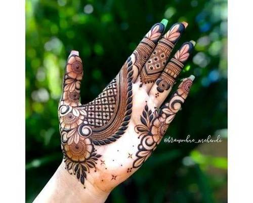 51 Simple And Easy Arabic Bridal Mehndi Designs | Fabbon