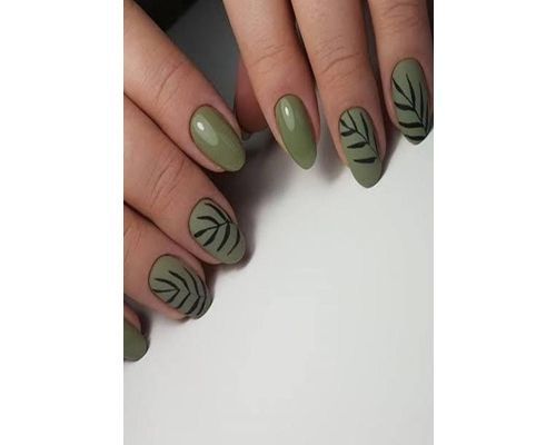 25 Best Olive Nail Designs And Ideas - 2023 | Fabbon