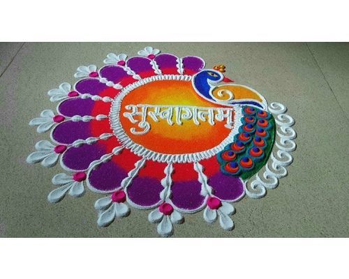25 Simple And Easy Sand Rangoli Designs - 2023 (With Images) | Fabbon