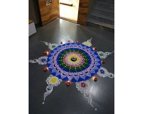 25 Simple And Easy Sand Rangoli Designs - 2023 (With Images) | Fabbon