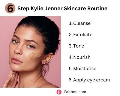 Kylie Jenner Exact Skincare Routine With Beauty Products | Fabbon